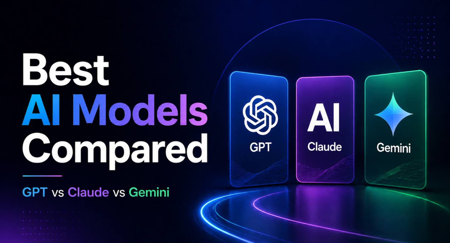 Best AI Models Compared 2026: GPT-5.5 vs Claude vs Gemini vs Grok vs ...